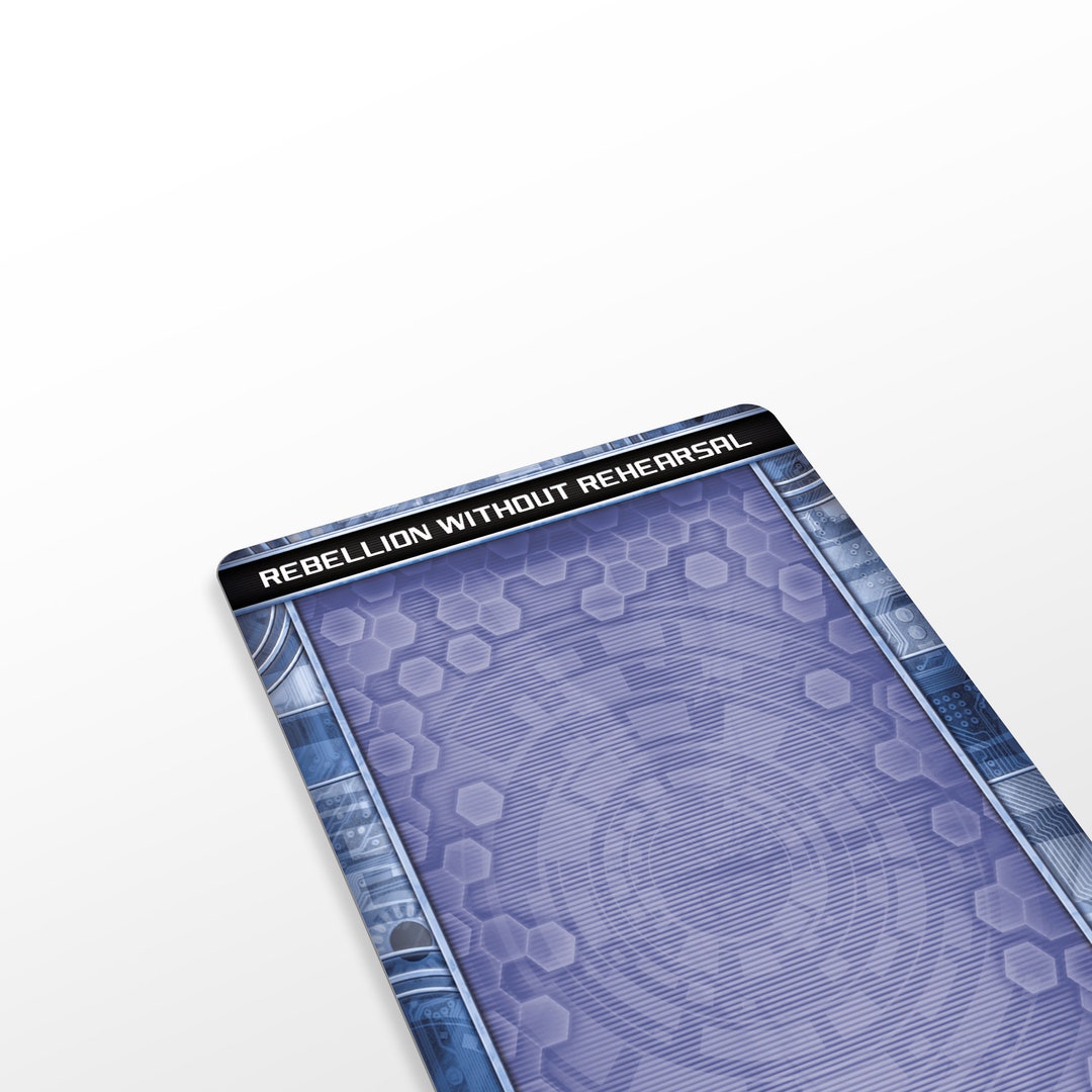 Rebellion Without Rehearsal - Expansion Names Set - Netrunner Dividers ...