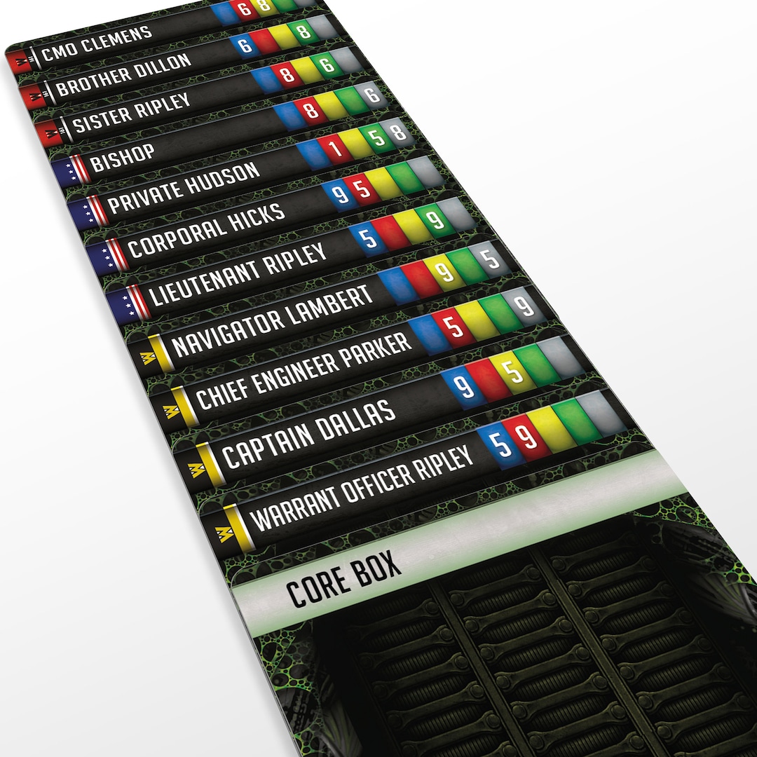 Alien Core Box - Legendary Encounters: Alien Dividers - 52 Pcs - Etsy