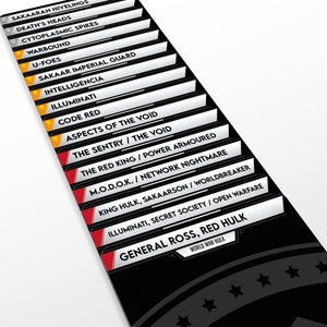 World War Hulk Expansion - Marvel Legendary Dividers - Etsy