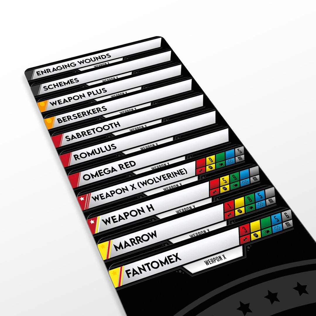 Weapon X - Marvel Legendary Dividers - Etsy