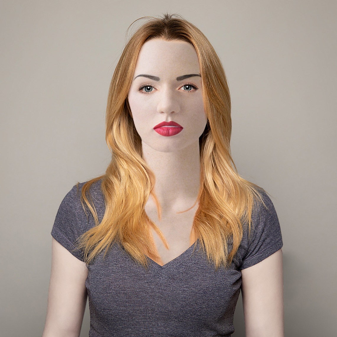 Full Head Mask Creepy Wrinkle Face Mask Latex Cosplay Party Etsy