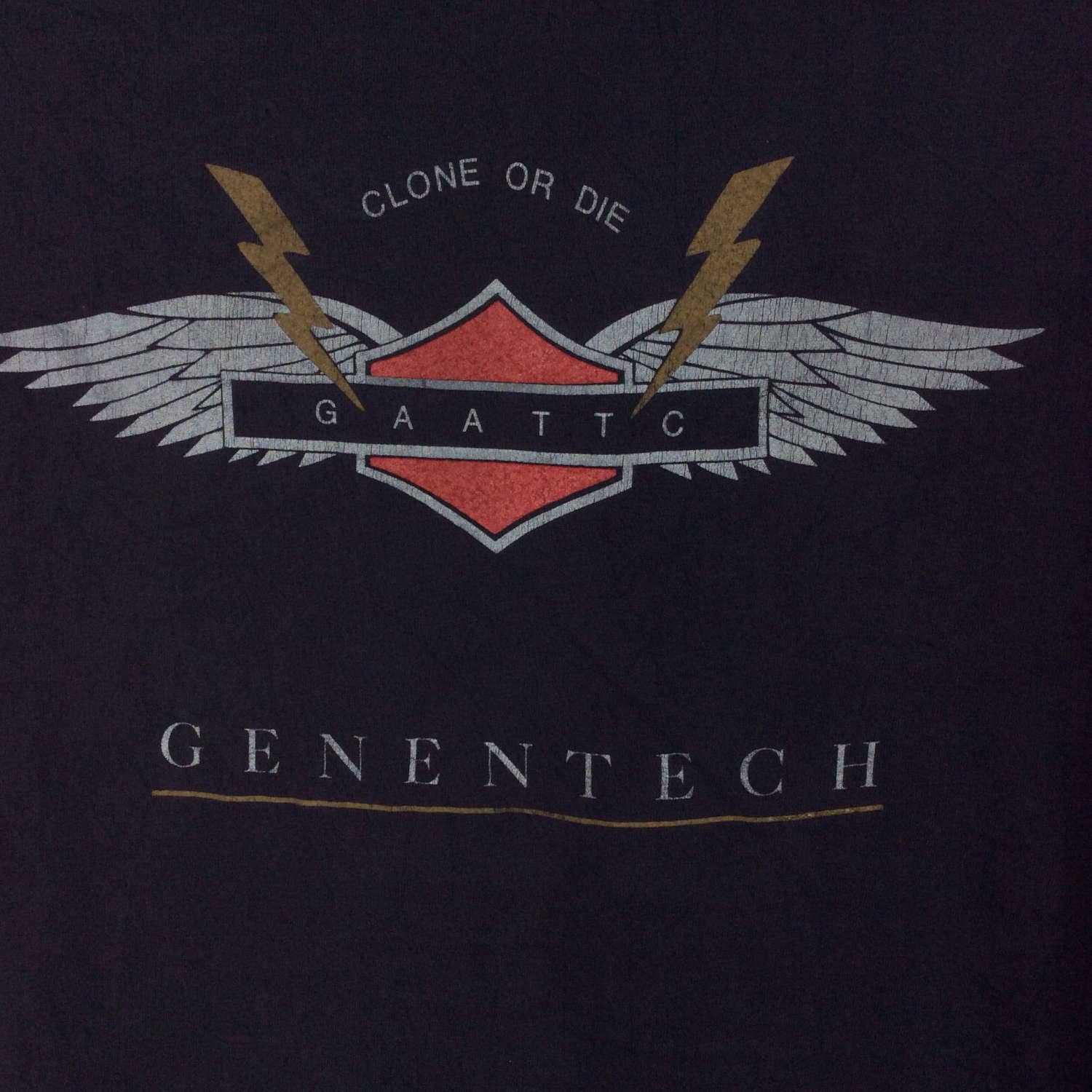 Vintage 90s Genentech Clone or Die T-shirt GAATTC Biotech DNA | Etsy