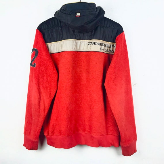 Vintage Fubu Fleece Fubu Collection Jacket Sweater Bi… - Gem