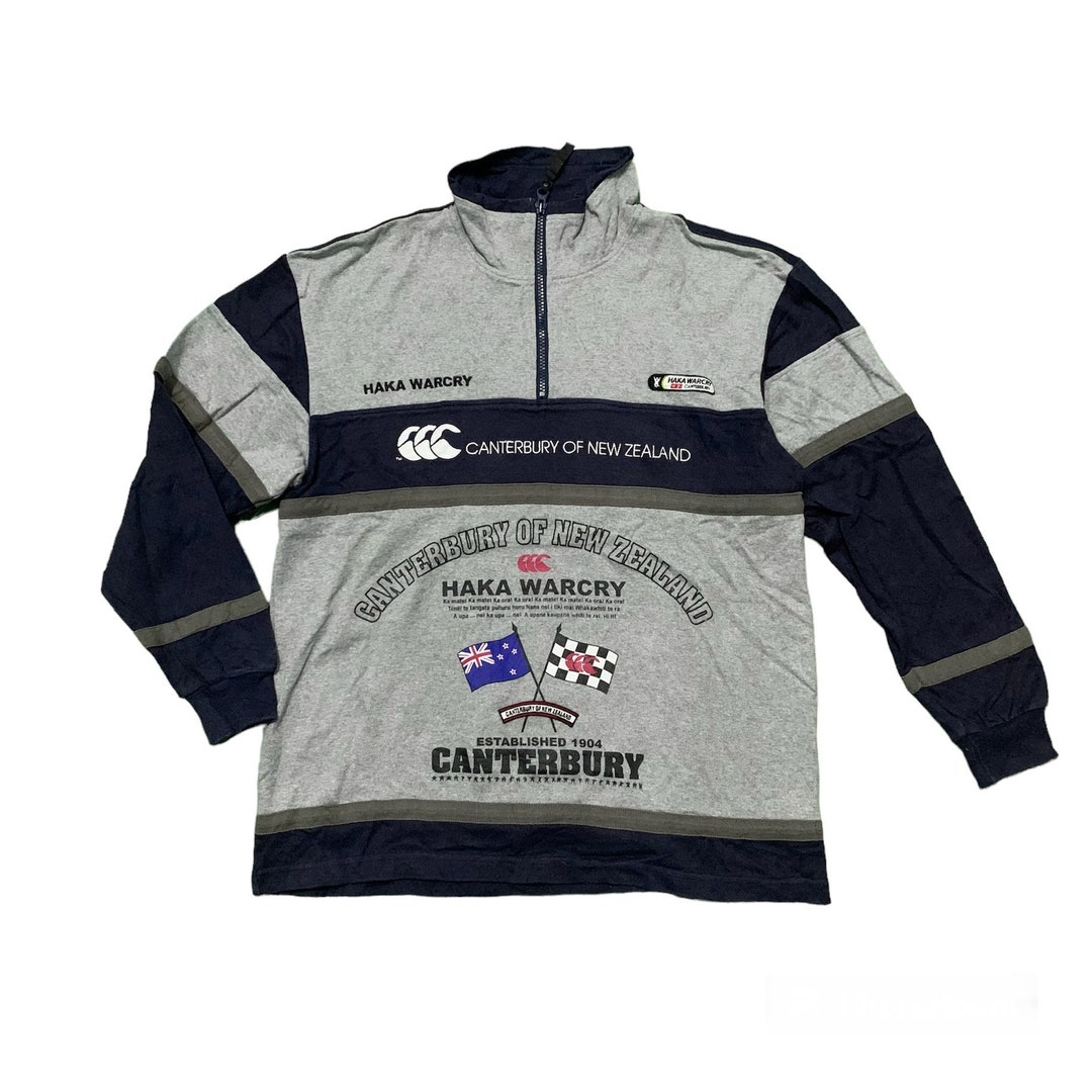 Vintage Canterbury of New Zealand Rugby/ Canterbury All Black/ Rugby ...