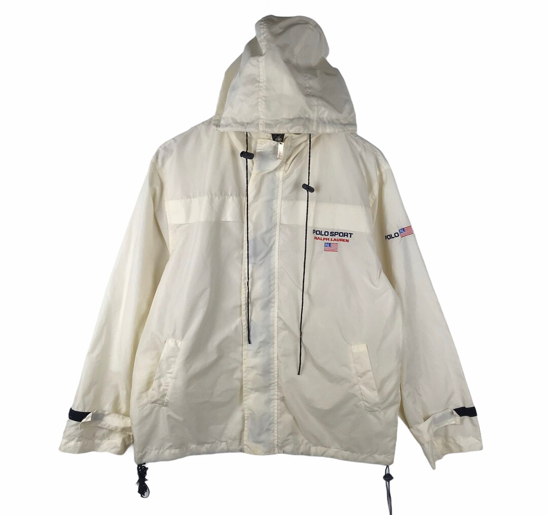 RARE Vintage 90s Polo Sport / Polo by Ralph Lauren Big Logo Hoodie Big ...