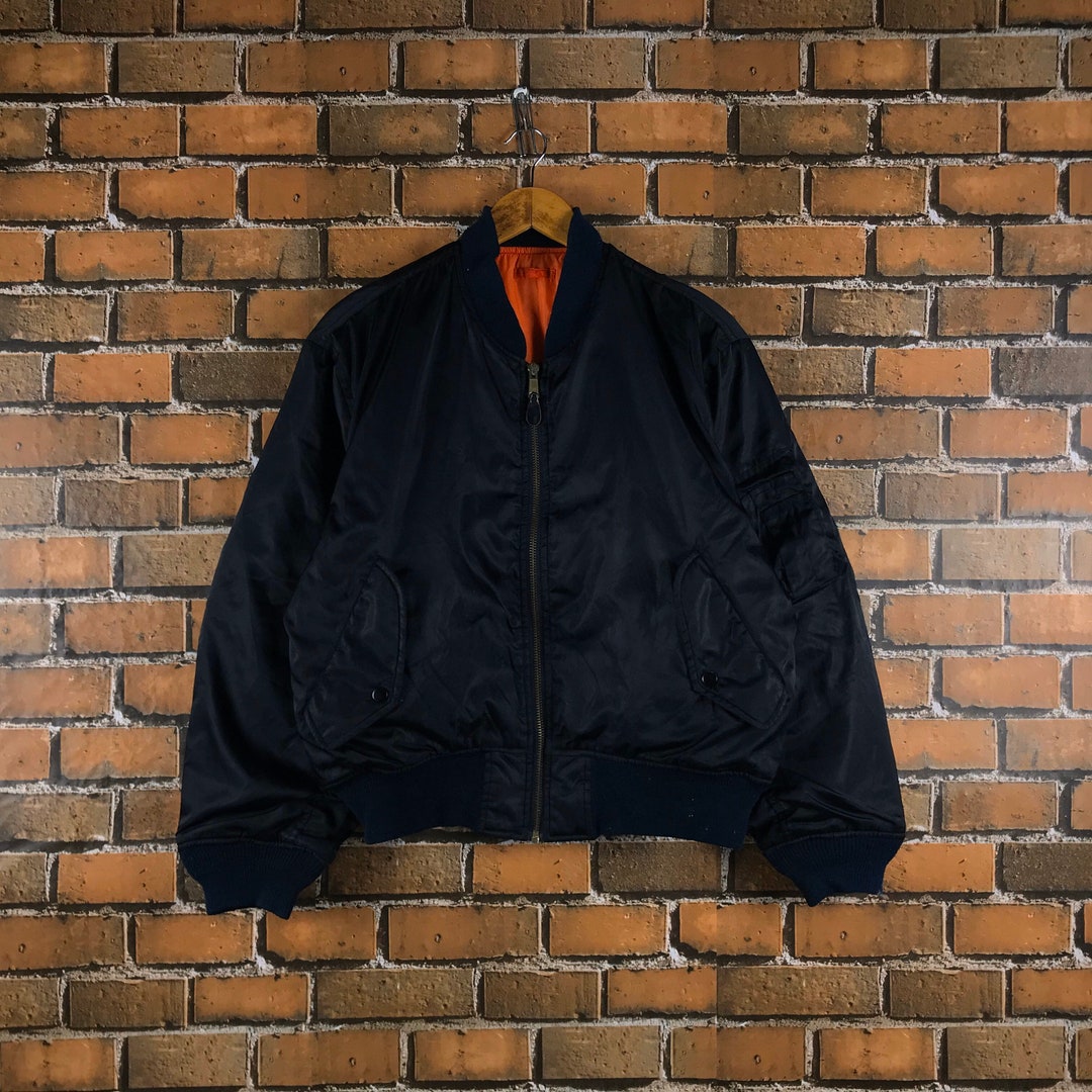 RARE Vintage Bomber Jacket / Flight Jacket / Us Air Force Jacket Tomcat ...