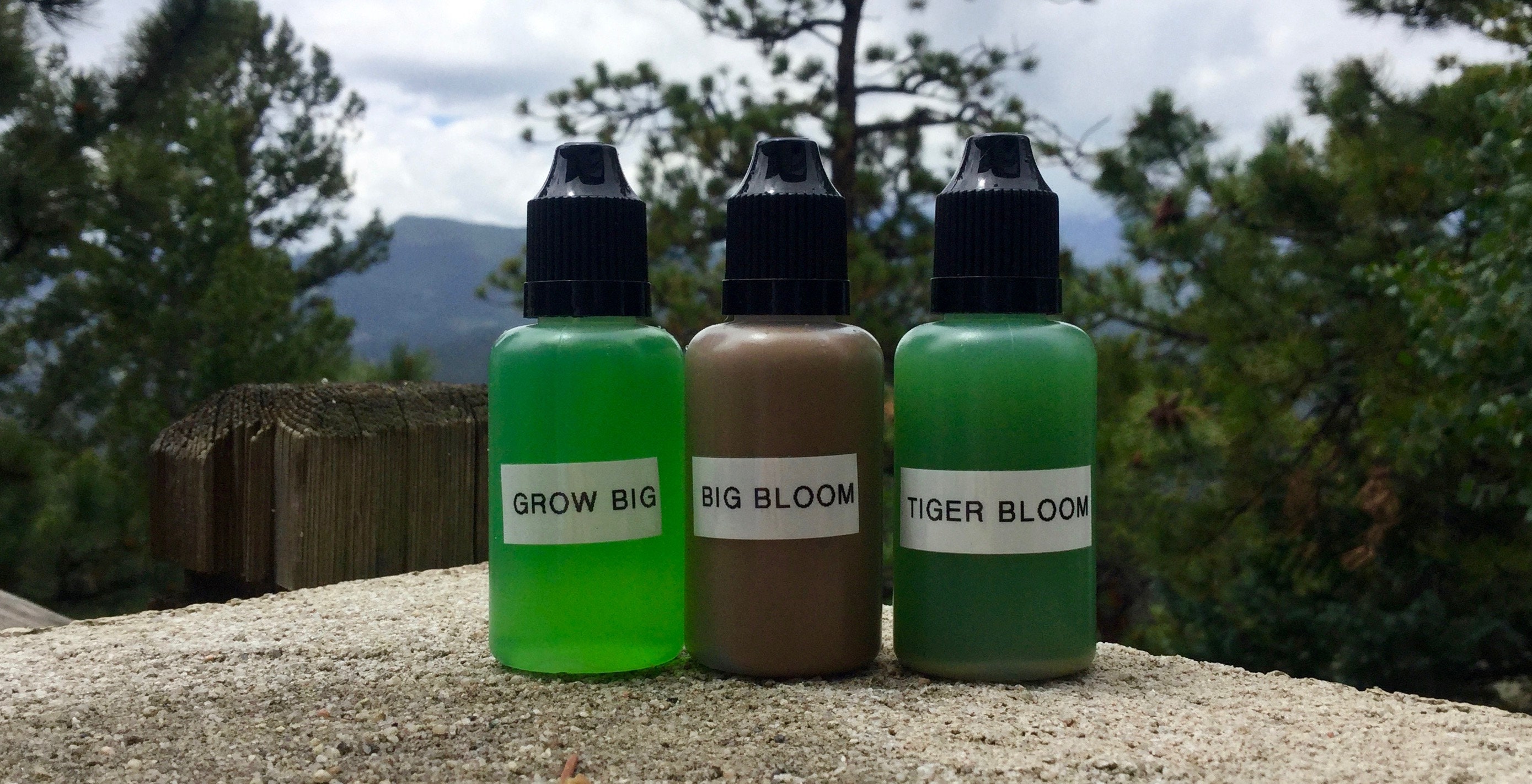 Fox Farm Trio: Grow Big, Big Bloom & Tiger Bloom 1oz or 2oz -- 3-bottle ...