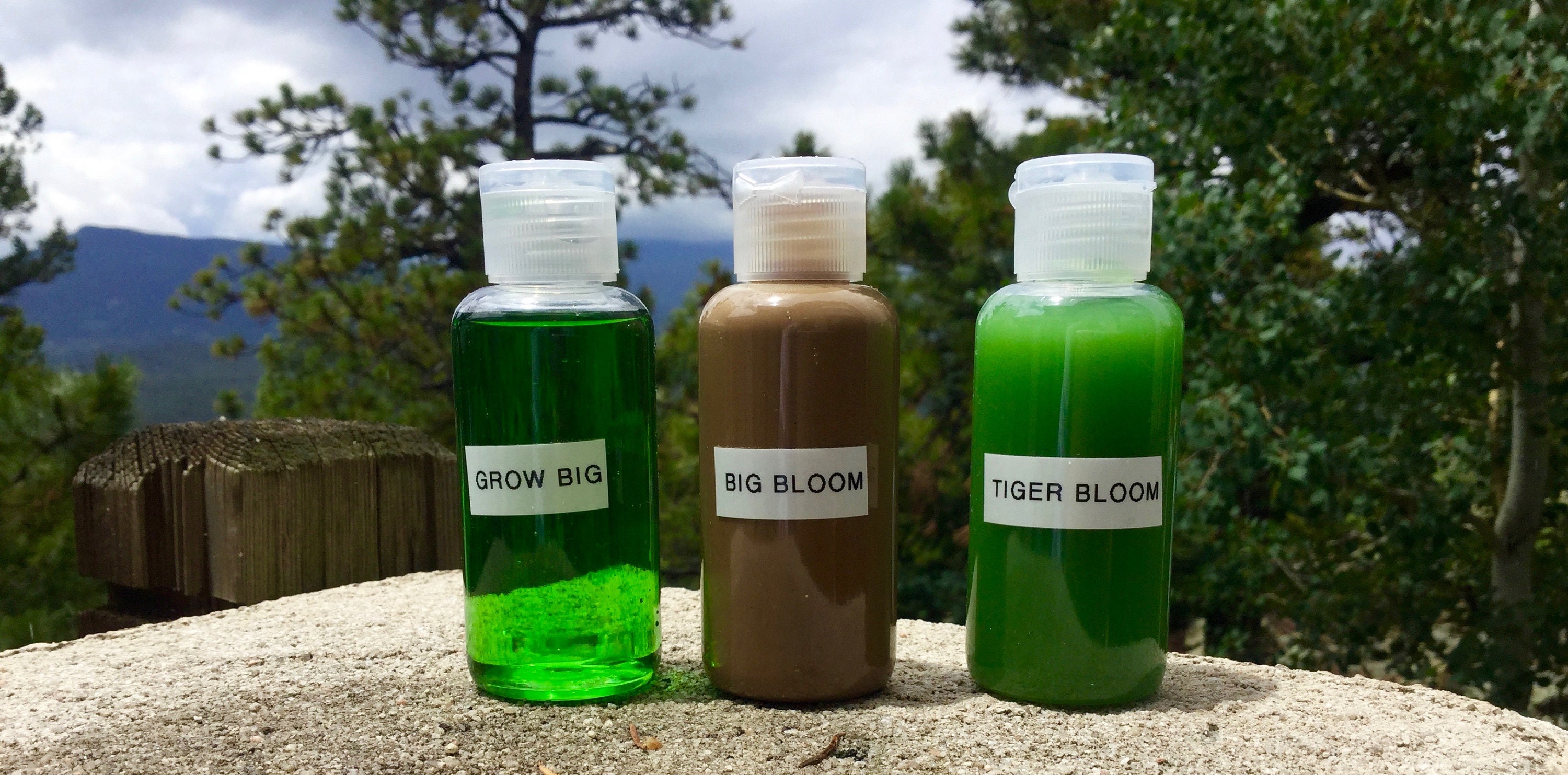 Fox Farm Trio: Grow Big, Big Bloom & Tiger Bloom 1oz or 2oz -- 3-bottle ...
