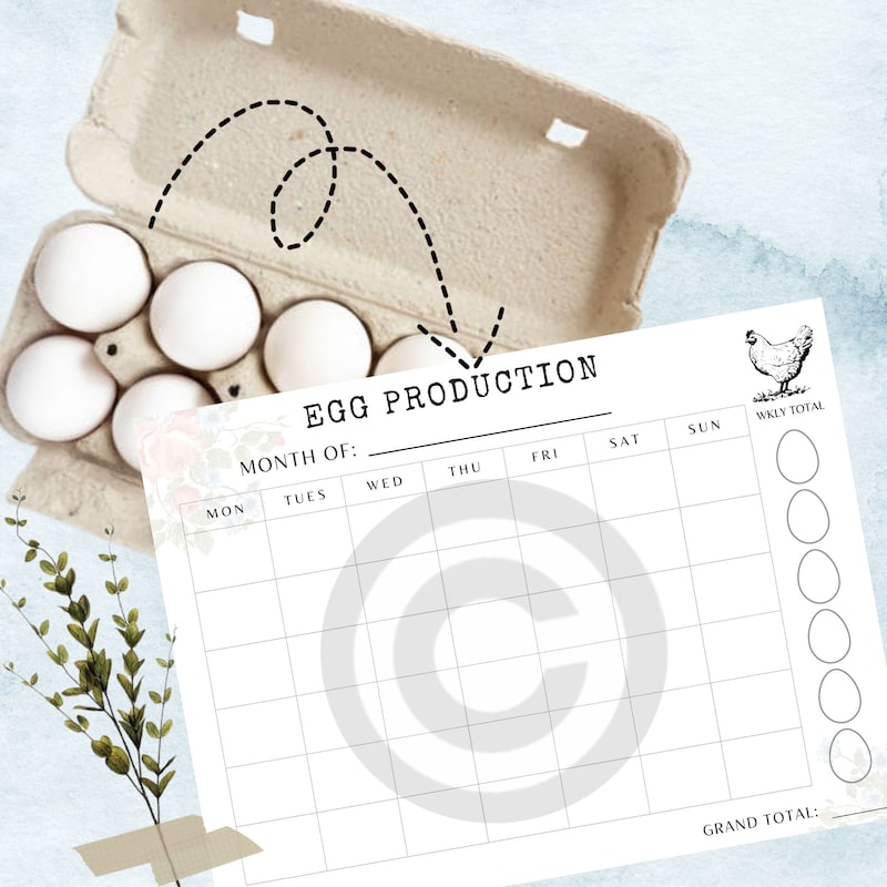 Monthly Count Calendar - Etsy