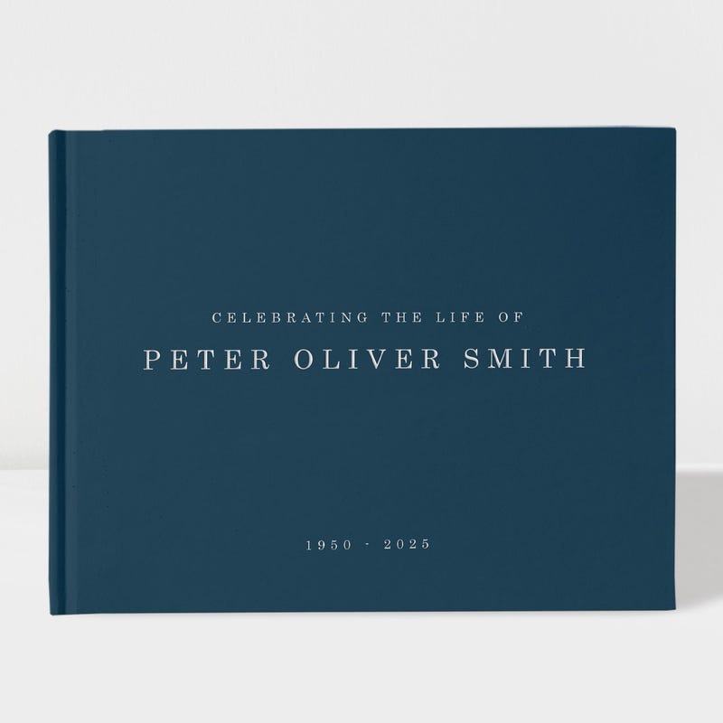 Blue Rest in Peace Sign - Etsy