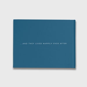 Wedding Guest Book | Coastal Blue and White | 50 Sheets of Paper ...