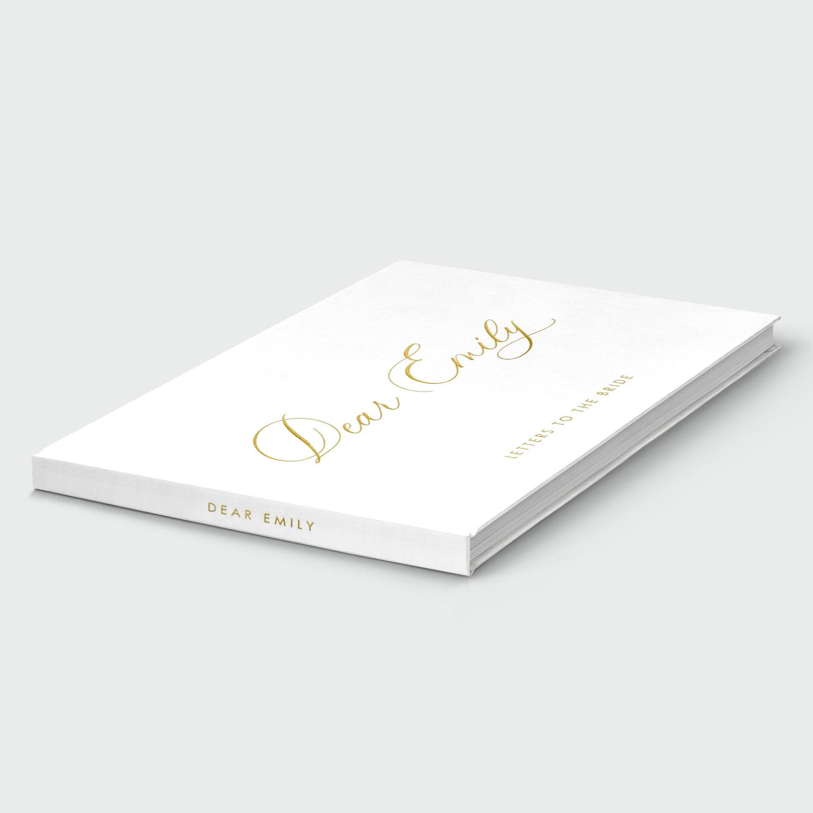 Personalized Dear Bride Book, Letters to the Bride Message Album ...
