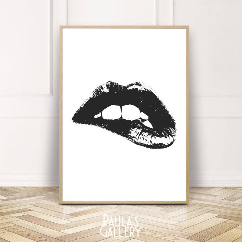Sexy Lips Posters - Etsy