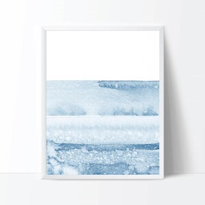 Blue Watercolor, Watercolor Print, Watercolor Wall Art, Watercolor ...