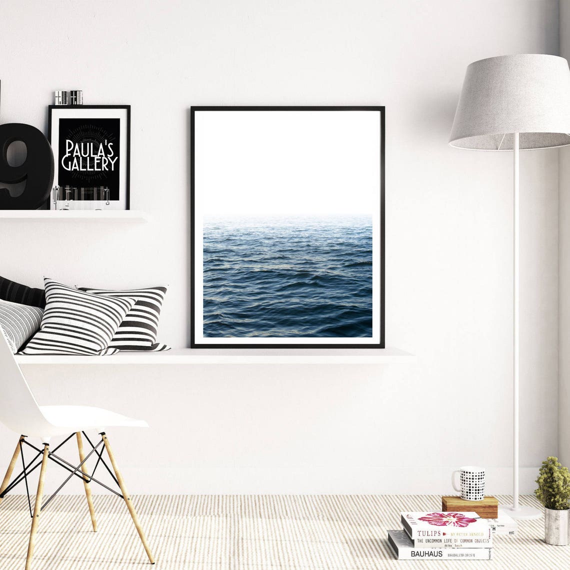 Ocean Water Print Wall Art Large Coastal Photography Beach | Etsy