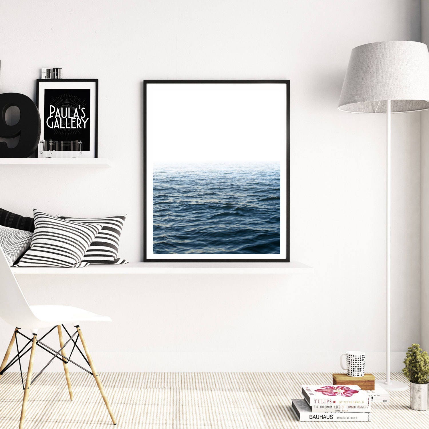 Ocean Water Print Wall Art, Large Coastal Photography, Beach Waves ...