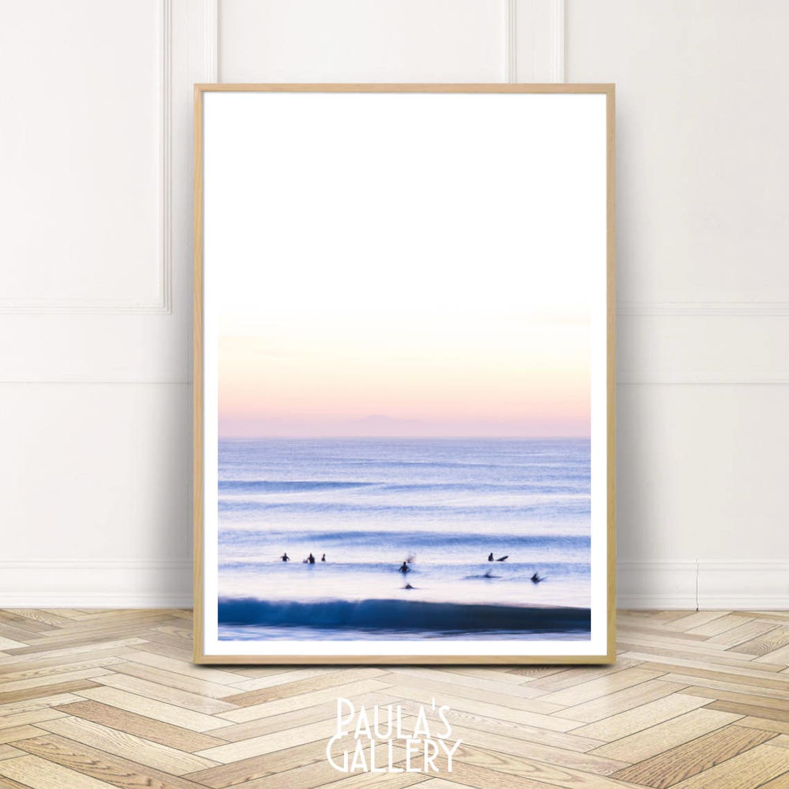 Surf Print Wall Art Ocean Waves Sunset Photography Poster - Etsy