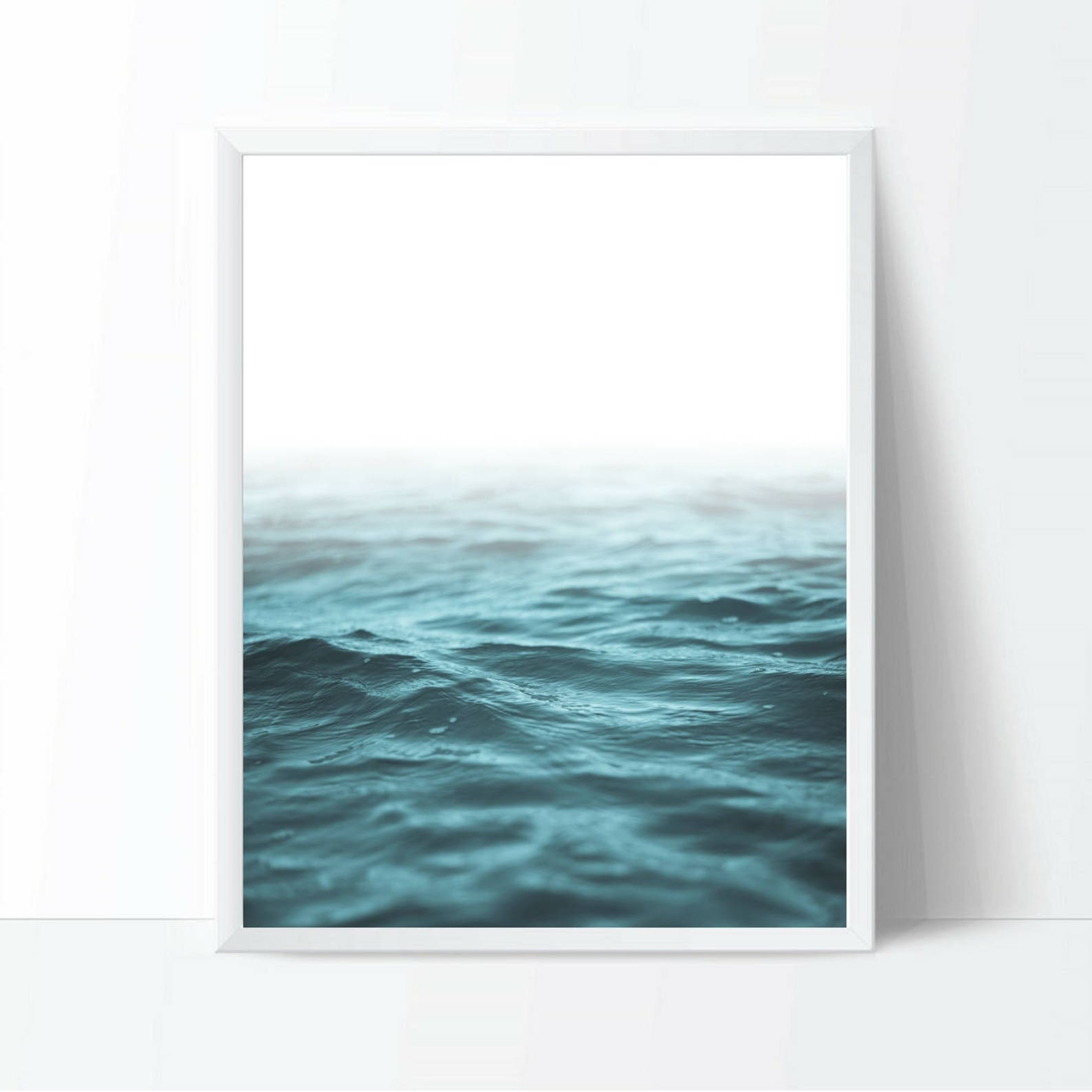 Ocean Water Printable Wall Art,coastal Digital Print,waves Large Poster ...