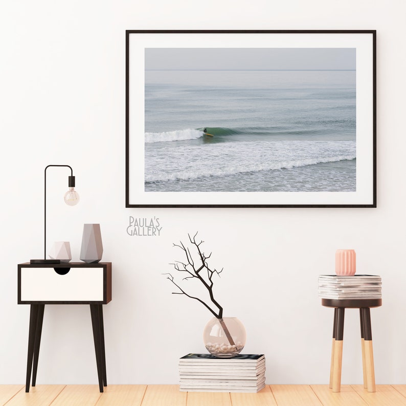 Surfing Poster, Surf Art Print, Ocean Wave Wall Art Photography ...