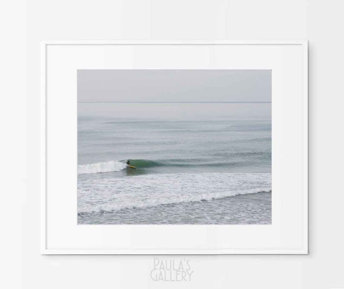 Surfing Poster, Surf Art Print, Ocean Wave Wall Art Photography ...