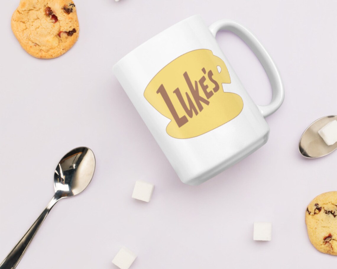 Luke's Diner Mug Gilmore Girls Luke Danes Stars - Etsy