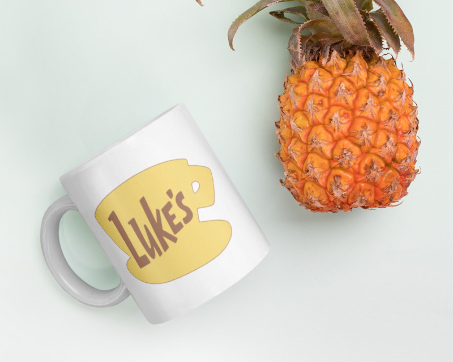 Luke's Diner Mug Gilmore Girls Luke Danes Stars - Etsy