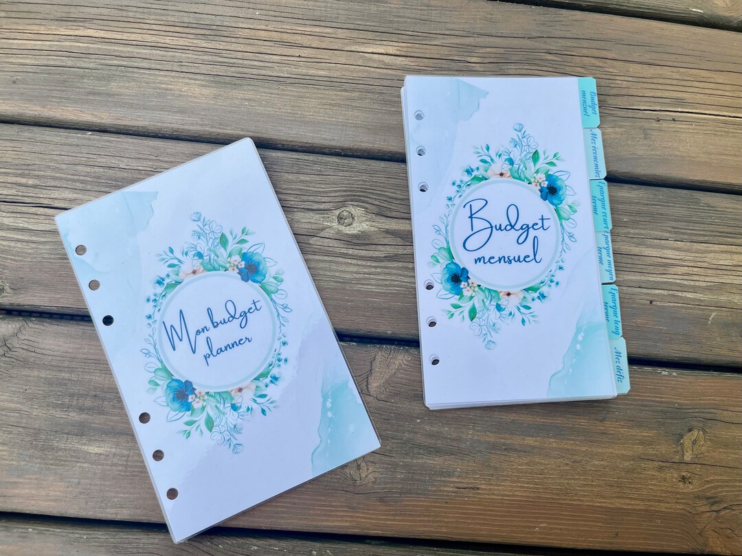 6 CUSTOMIZABLE Dividers + Cover Page for A5, A6 or A7 Budget Binder - Etsy