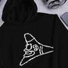 Taino Cemi in BLACK Hooded Sweat Shirt Puerto Rico Boricua Unisex ...