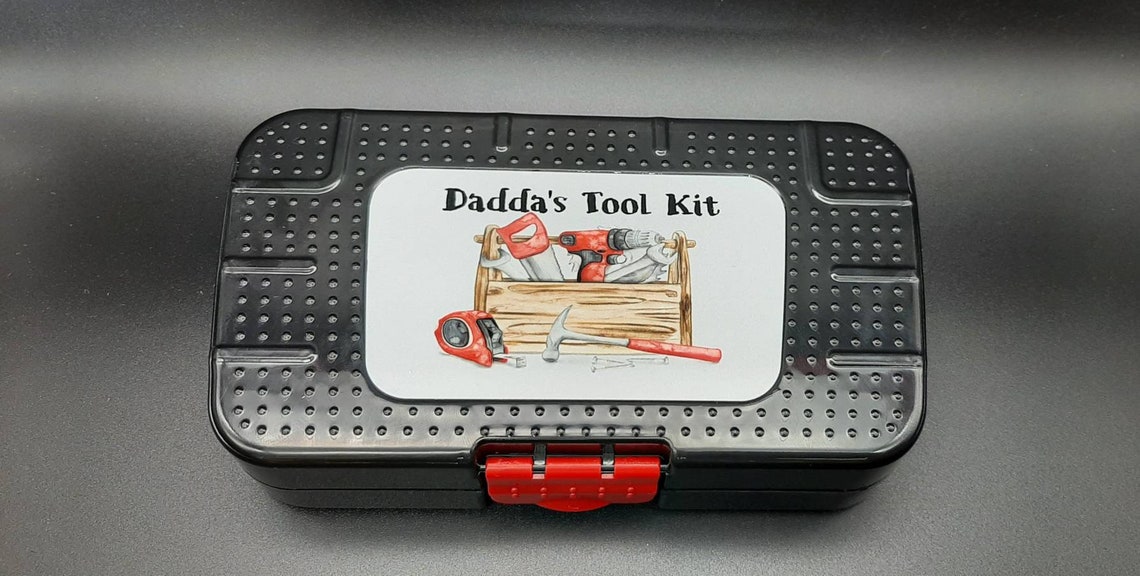Mini Tool Kit Ideal for Gift. Personalised Dad, Grandad Present - Etsy UK