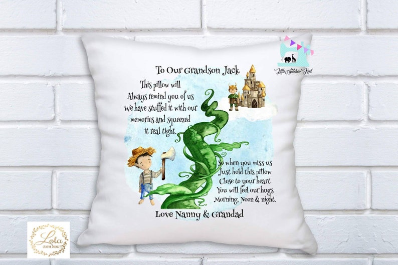 Missing You Cushion. Granddaughter Grandson Squeeze Me Cushion Pillow ...