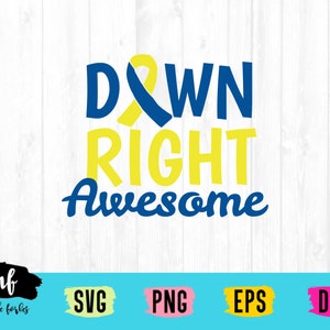 Down Syndrome Awareness SVG Cut File, Awareness Svg, T21 Svg, Ribbon ...