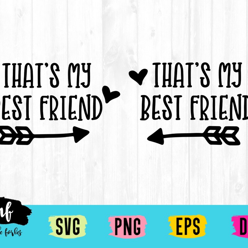 Best Friend Svg - Etsy