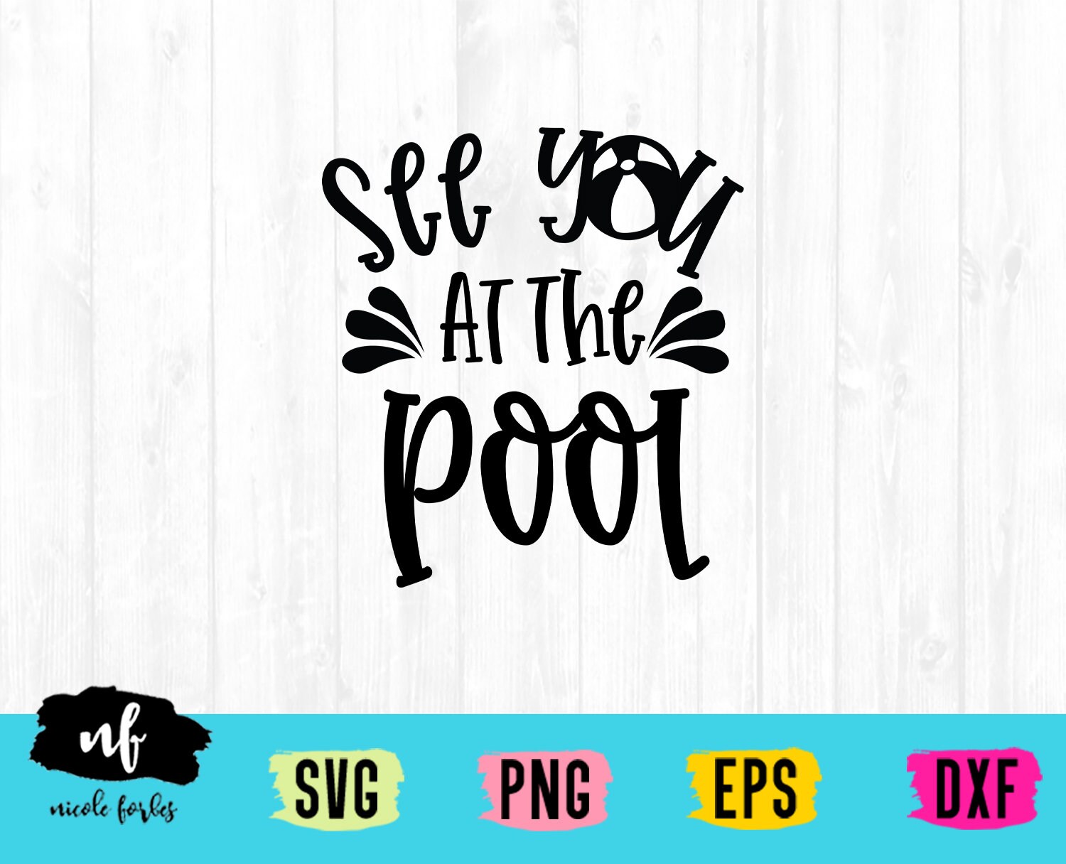 Summer SVG Sun Svg Cute Svg Pool Svg Tan Svg Beachball - Etsy