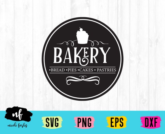Bakery SVG Craft File | Etsy