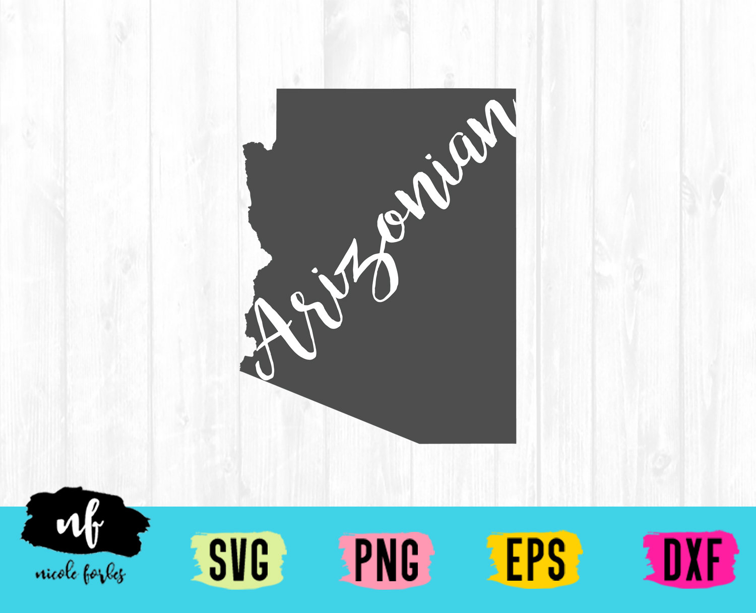 Arizona State Shape SVG Cut File - Etsy