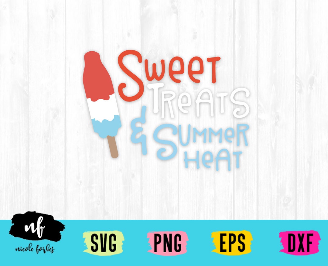Sweet Treats SVG Cut File - Etsy