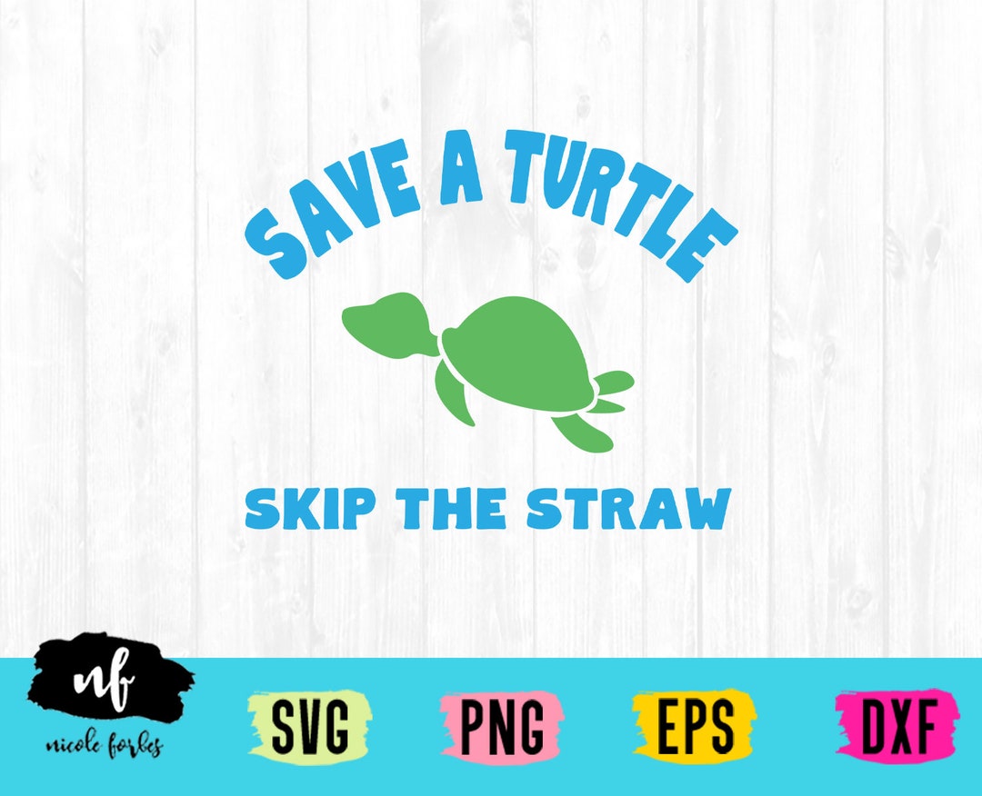 Save A Turtle SVG Cut File - Etsy