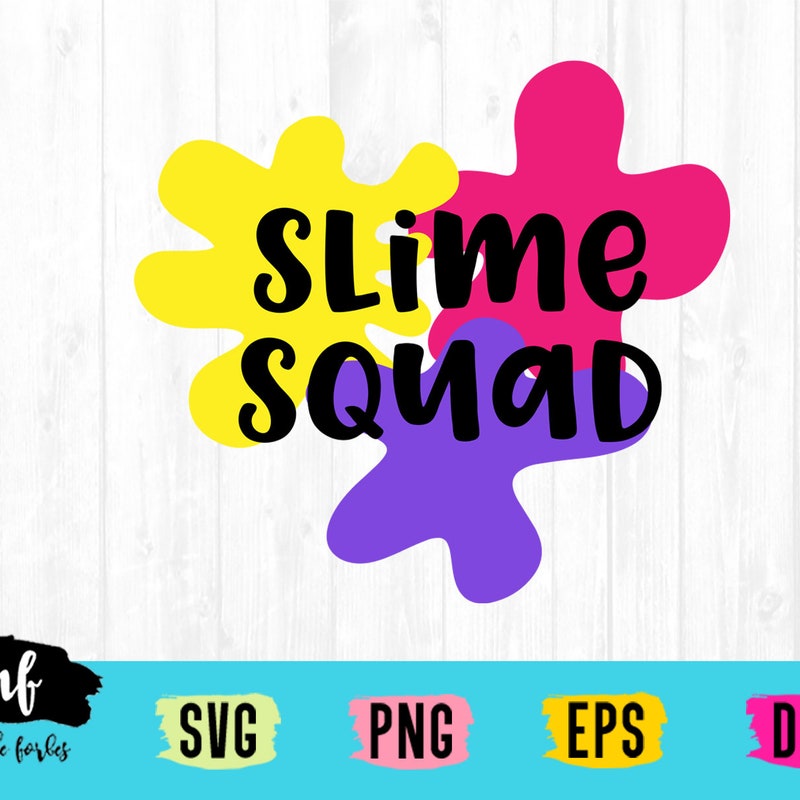 Slime Svg - Etsy