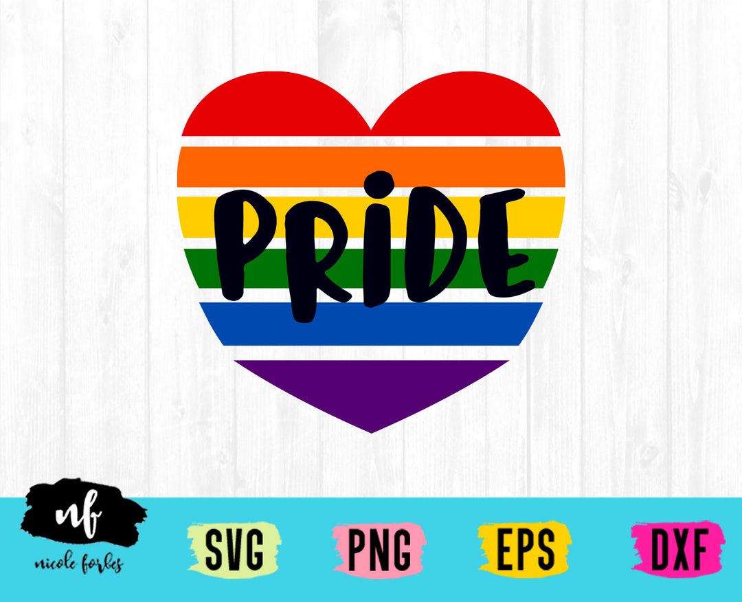 Pride SVG Cut File, Gay Pride Svg, June Svg, Human Rights Svg, Lgbtq ...