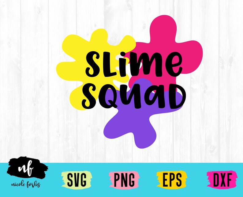 Slime SVG Bundle - Etsy