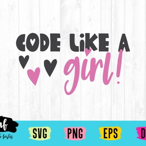 Girls Science SVG File Bundle - Etsy
