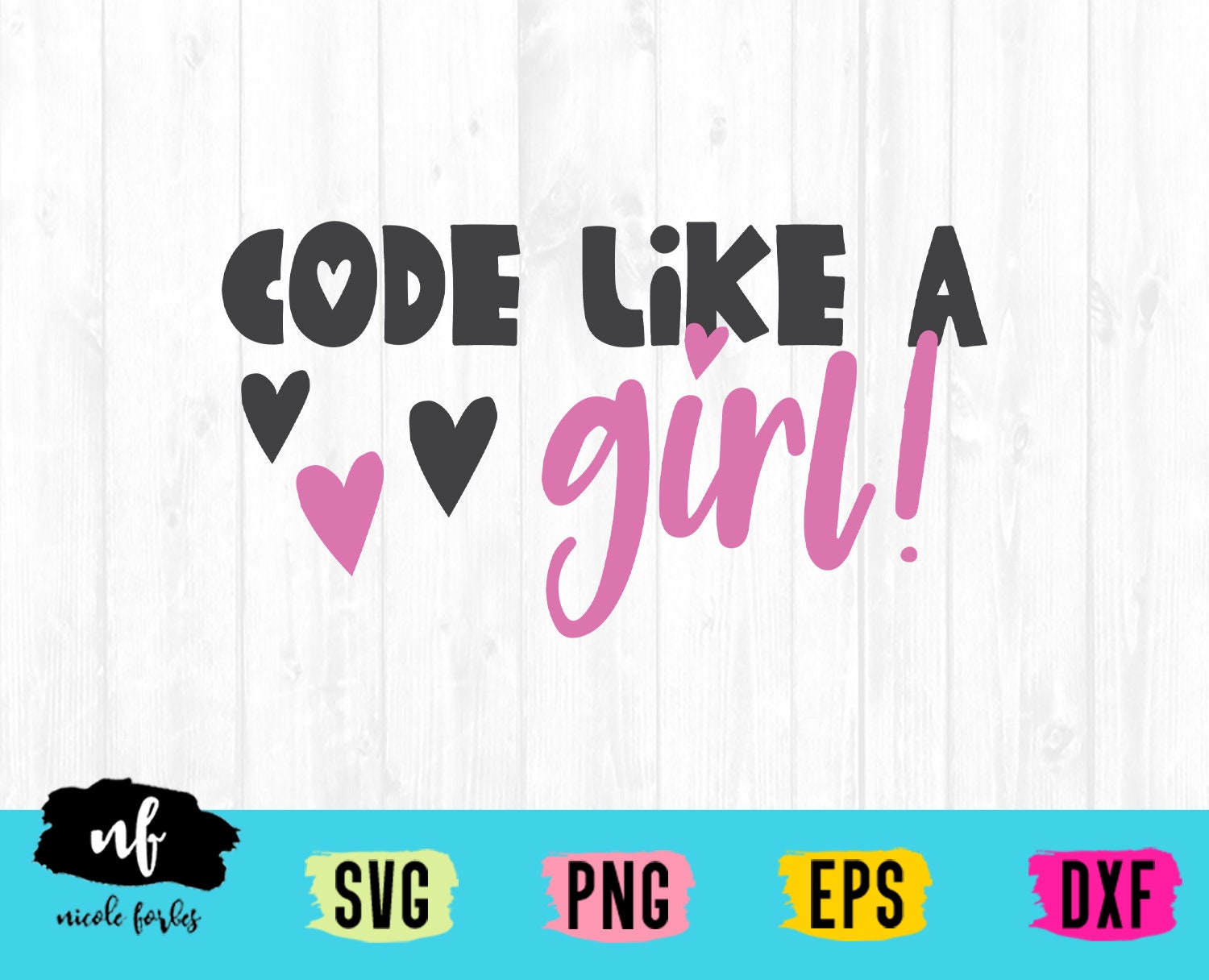 Girls Science SVG File Bundle - Etsy