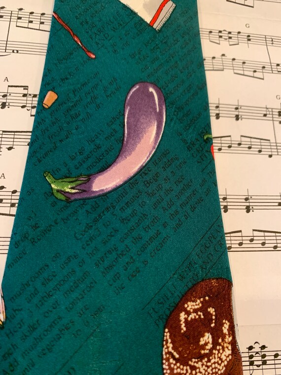 Vintage Restaurant theme Necktie, Mediterranean food … - Gem