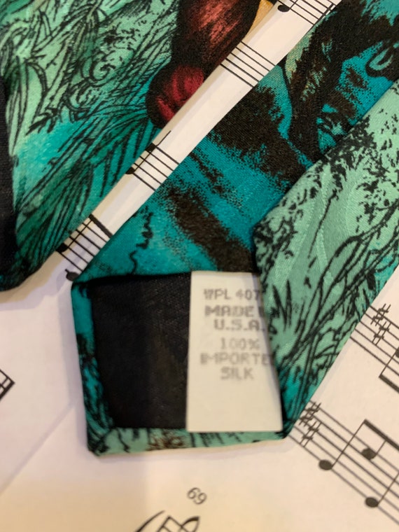 Vintage King Kong Movie Theme Necktie - Gem