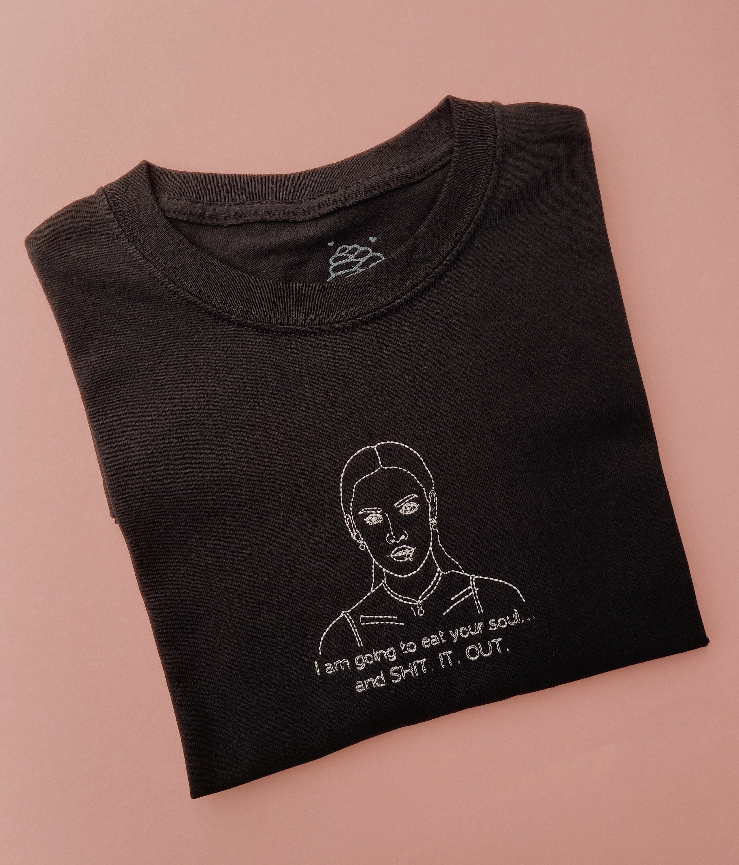 Embroidered Jennifer's Body Pool Fight Scene Quote T-shirt - Etsy