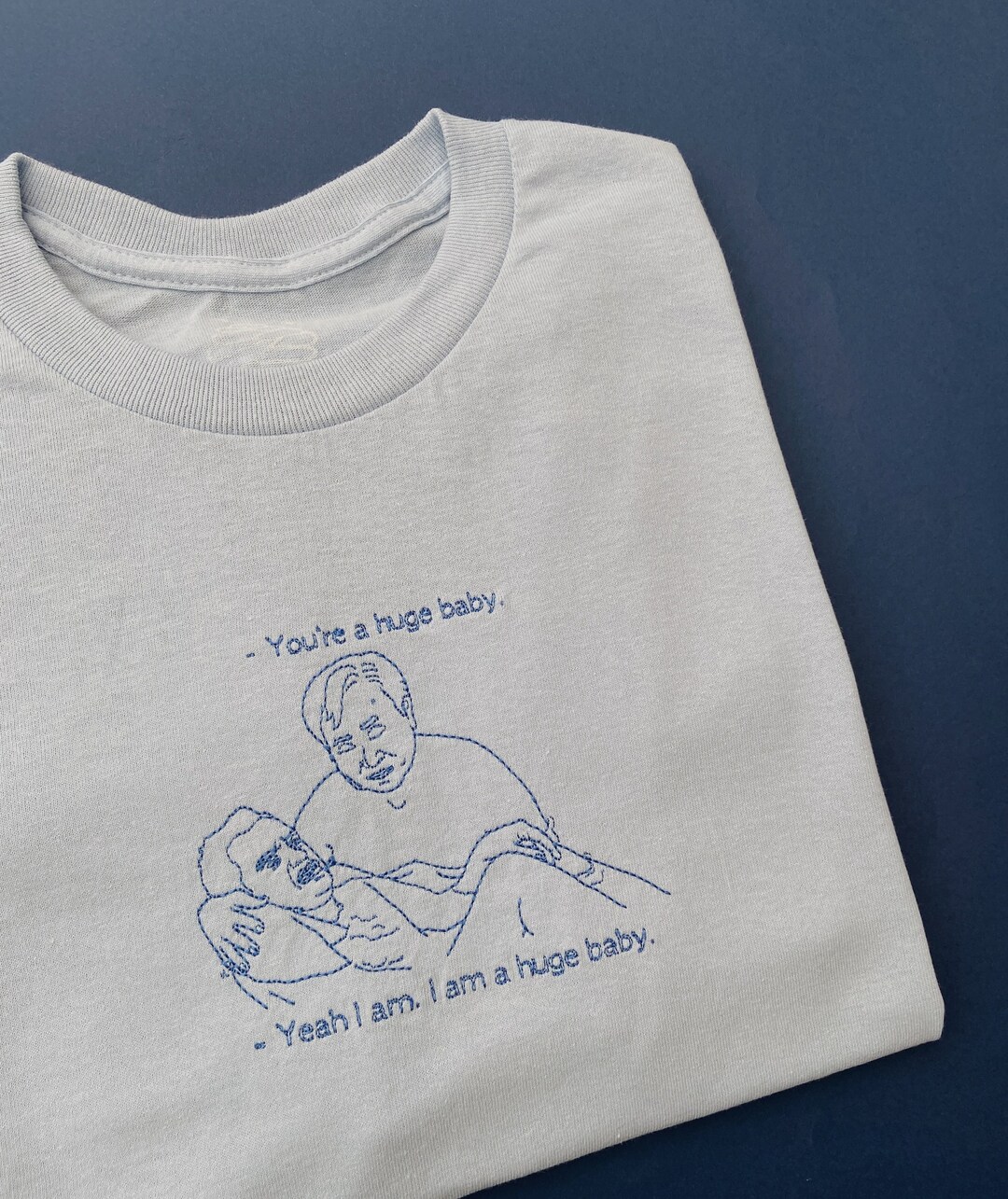 Embroidered Nick and Tran New Girl Quote T-shirt - Etsy