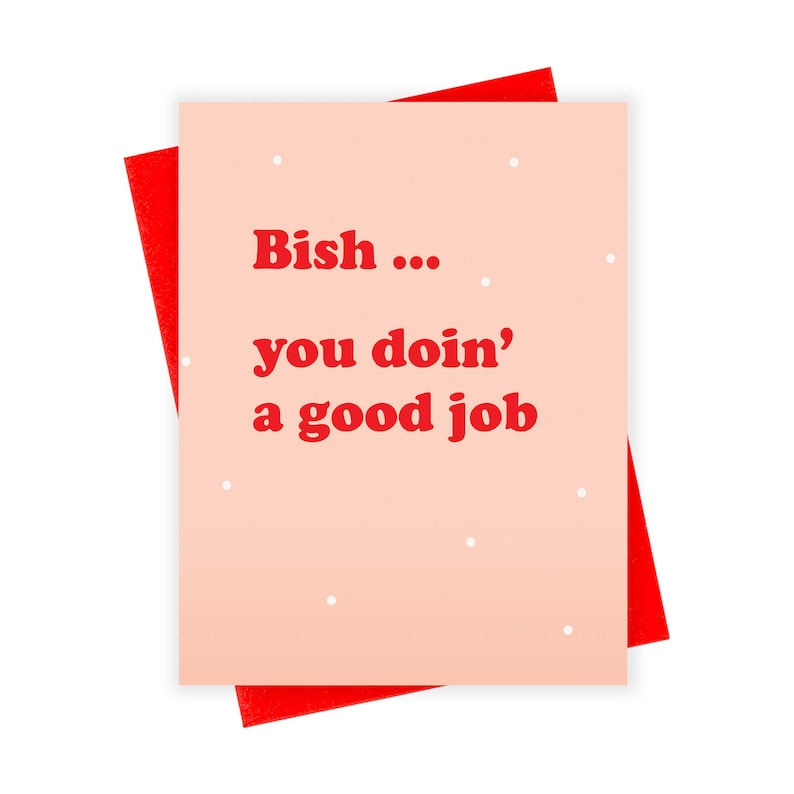Funny Good Job Card Coworker Card Encouragement Card - Etsy