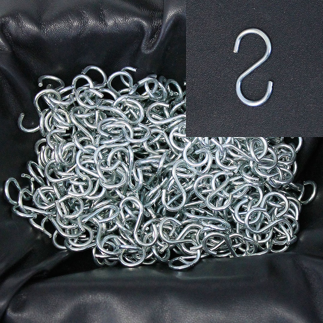 1000 Pcs 1 Inch Silver S-hooks - Etsy