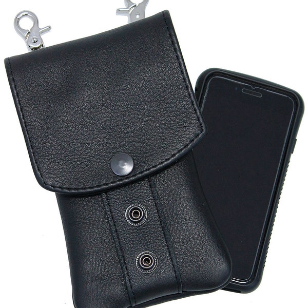 Leather Cell Phone Case With Belt Loop - Etsy
