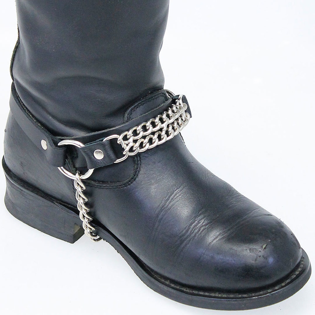 Curb Chain Boot Straps BS2209VCK - Etsy